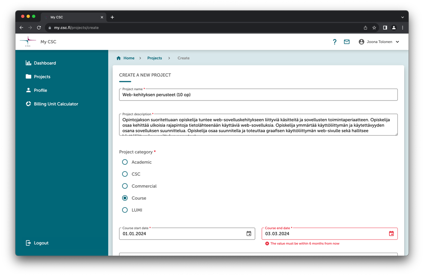 Opettajan ohje - CSC-palvelut Haaga-Heliassa